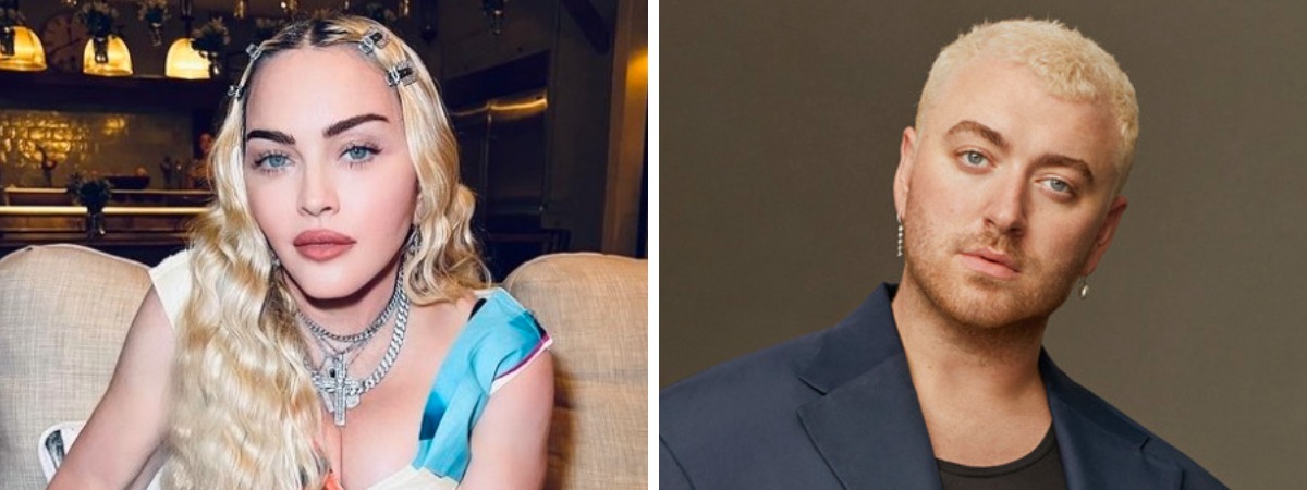 "Vulgar": Madonna anuncia single em parceria com Sam Smith